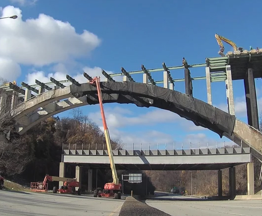 Demolition of the Greenfield Bridge in Pittsburgh - Bridge Design ...