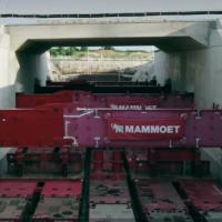Record-breaking move completed for UK rail bridge - Bridge Design ...