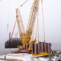 Pylon construction begins for record-breaking Helsinki bridge - Bridge ...