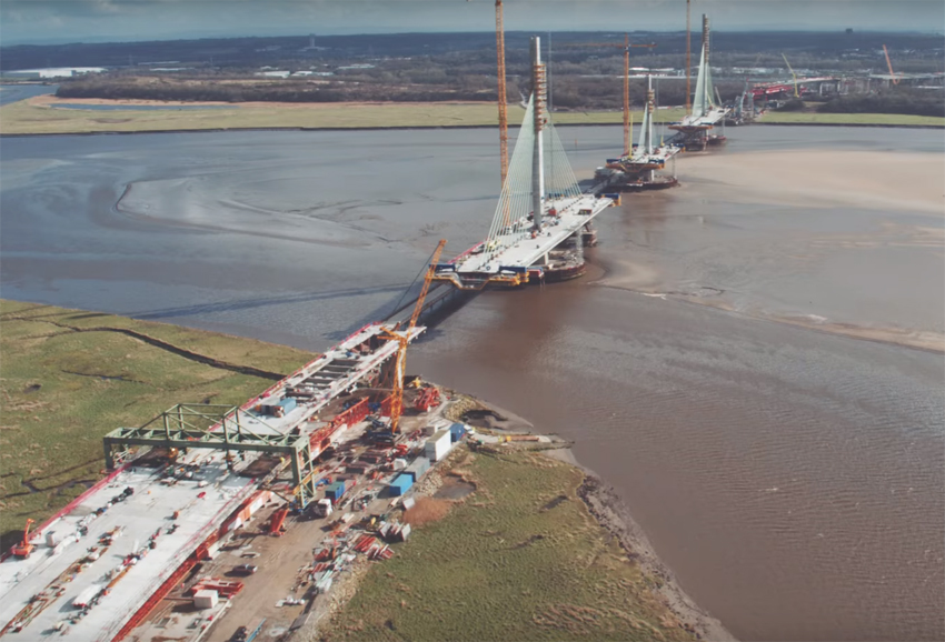 Latest from the Mersey Gateway - Bridge Design & Engineering (Bd & e)