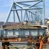 Dislodged bearing replacement clears way for Milton-Madison truss slide ...