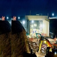 Third large-scale bridge installation completed for UK high-speed rail ...