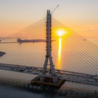 Taiwan: cable-stayed bridge meets major milestone - Bridge Design ...