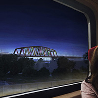 Construction for HS2's 150m-long Bellingham Bridge will involve ...