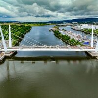 Scottish moveable bridge marks millionth crossing - Bridge Design ...